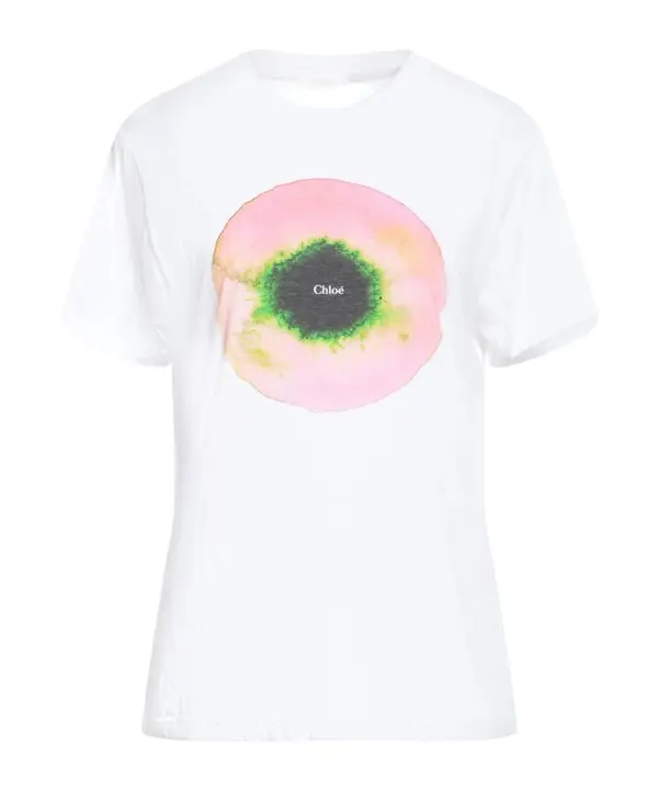 Chloé Logo-print T-shirt - White