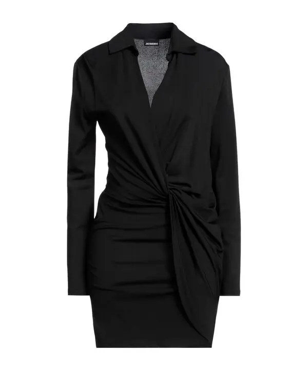 Jacquemus Short Dresses - Black