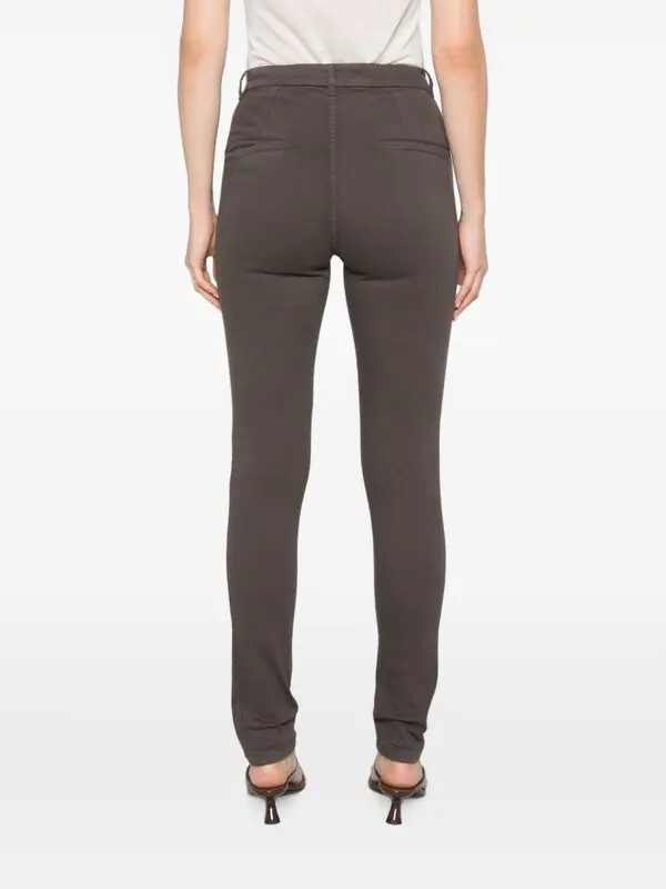 Marella Tapered Casual Trousers With Zippers