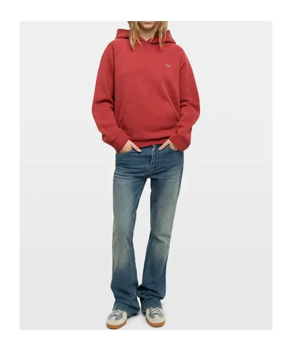 Zadig&Voltaire Georgy Mo Tour Logo-embroidered Hoodie