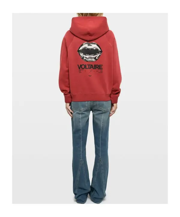 Zadig&Voltaire Georgy Mo Tour Logo-embroidered Hoodie
