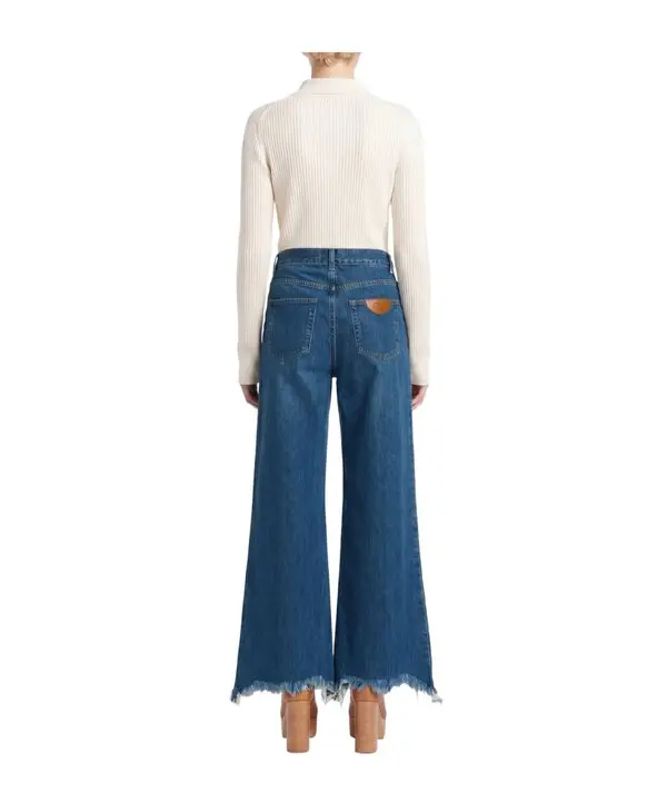 Chloé Mediumblue Bootcut Jeans