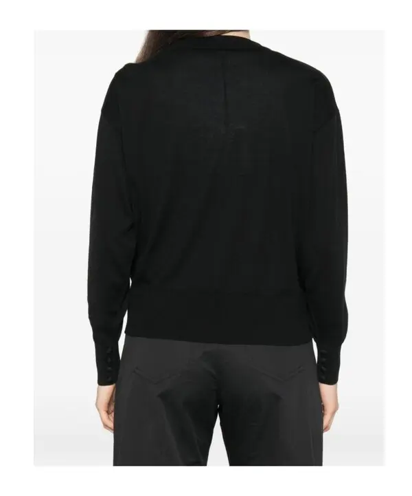 Marella V-neck Long-sleeve Knit Top