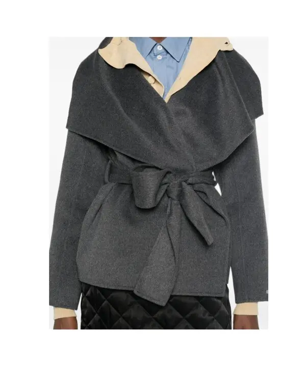 Marella Wool Shawl-collar Coat