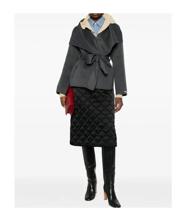 Marella Wool Shawl-collar Coat