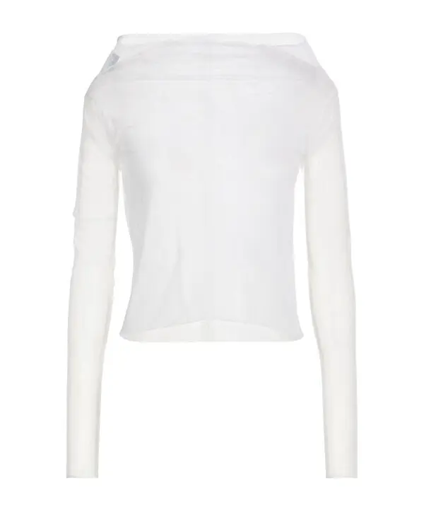 Dolce & Gabbana Solidcolor Stretch Longsleeve Top