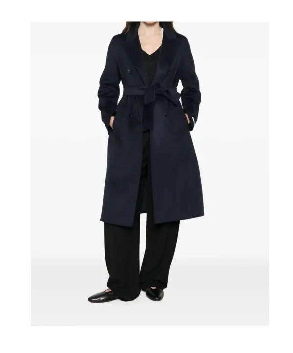 Marella Double-breasted Belted Coat