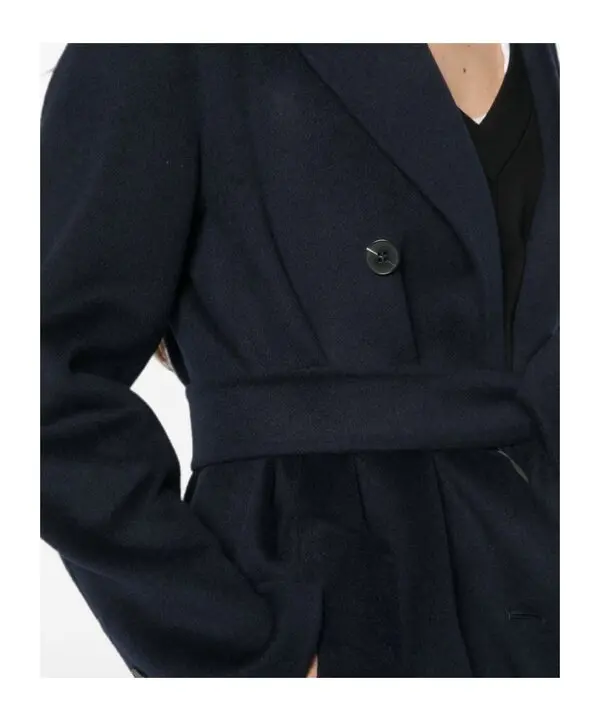 Marella Double-breasted Belted Coat