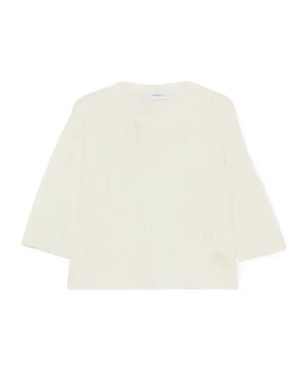 Marella Crew-neck Cable-knit Sweater