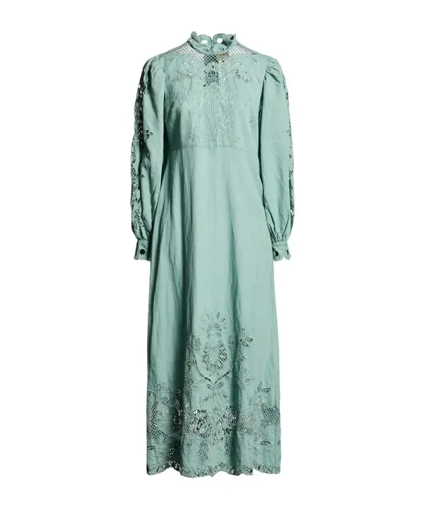 Farm Rio Longsleeve Waistcinched Dress