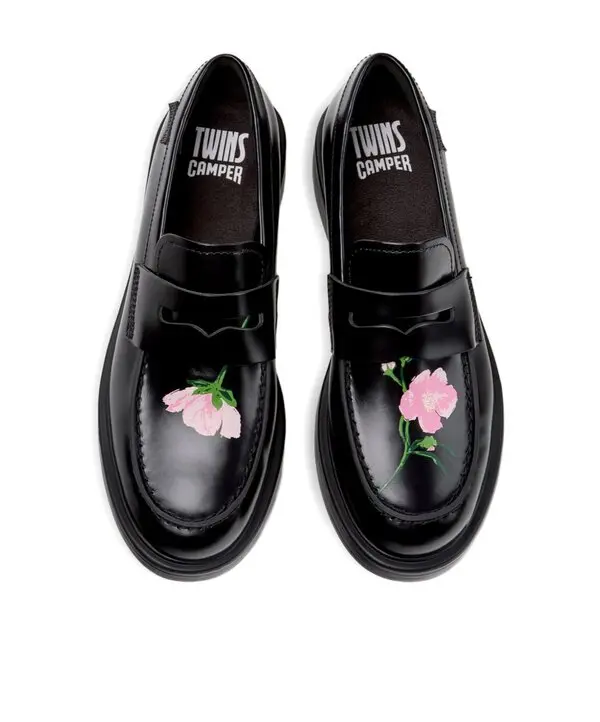 Camper Dean Floral-print Loafers