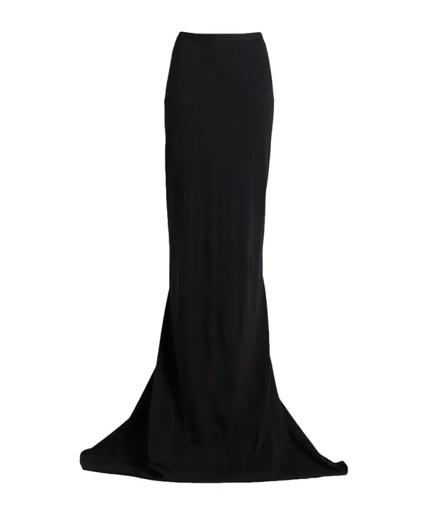 Rick Owens Minimalist Asymmetric Skirt