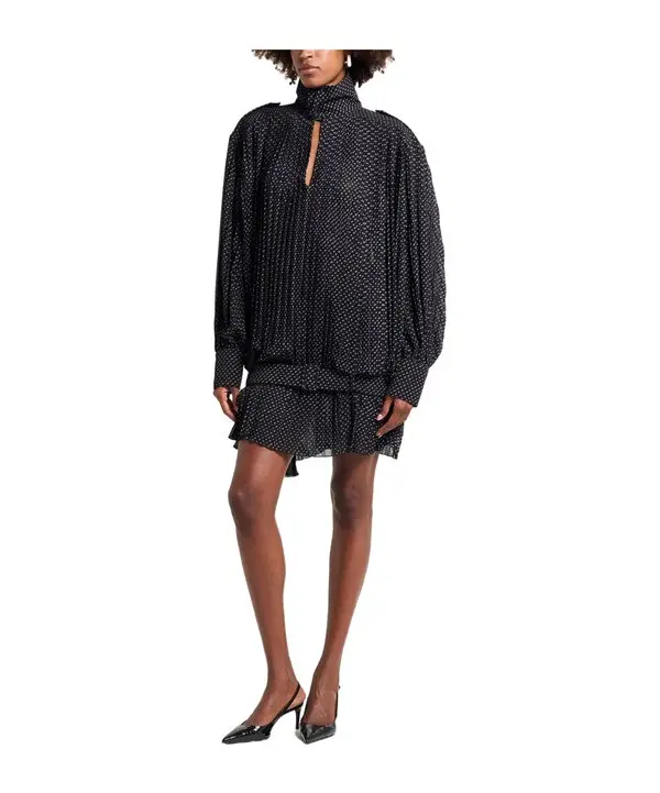 MAISON MARGIELA Polkadot Pleated Dress