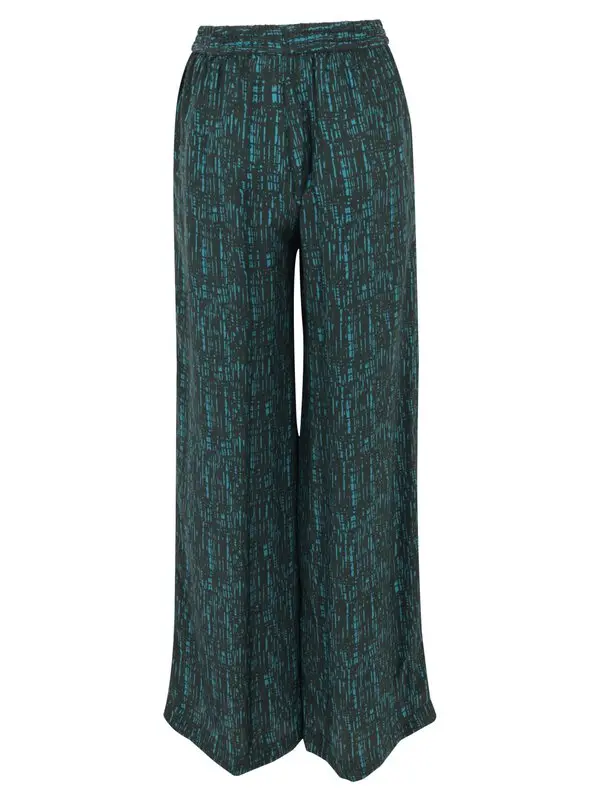 GIANLUCA CAPANNOLO Casual Pants With An Irregular Pattern