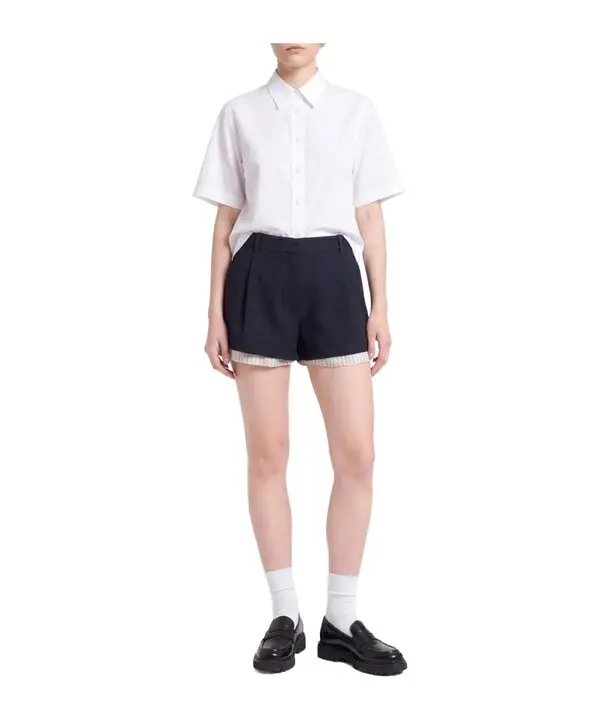 Marni Minimalist Wool Shorts