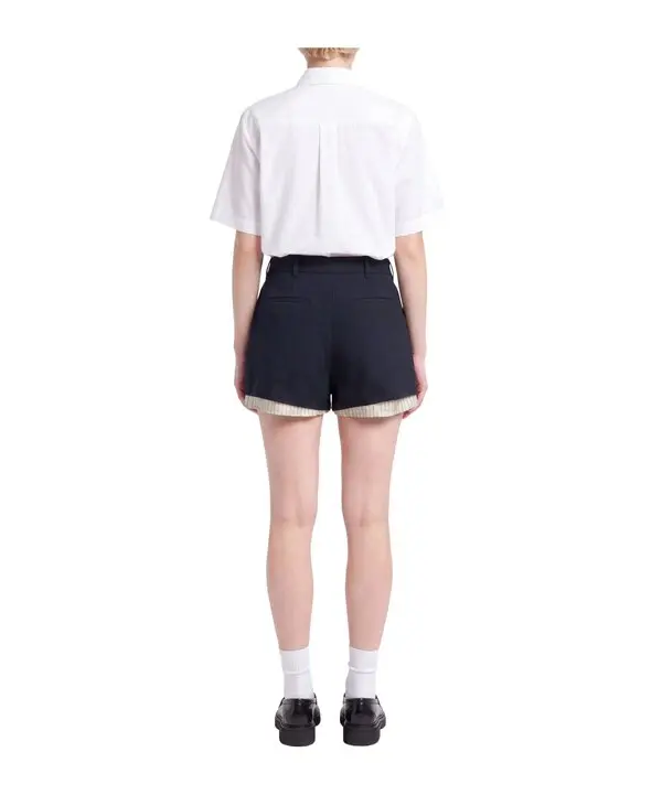 Marni Minimalist Wool Shorts