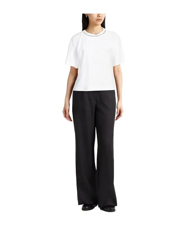Brunello Cucinelli Solidcolor Shortsleeve Tshirt