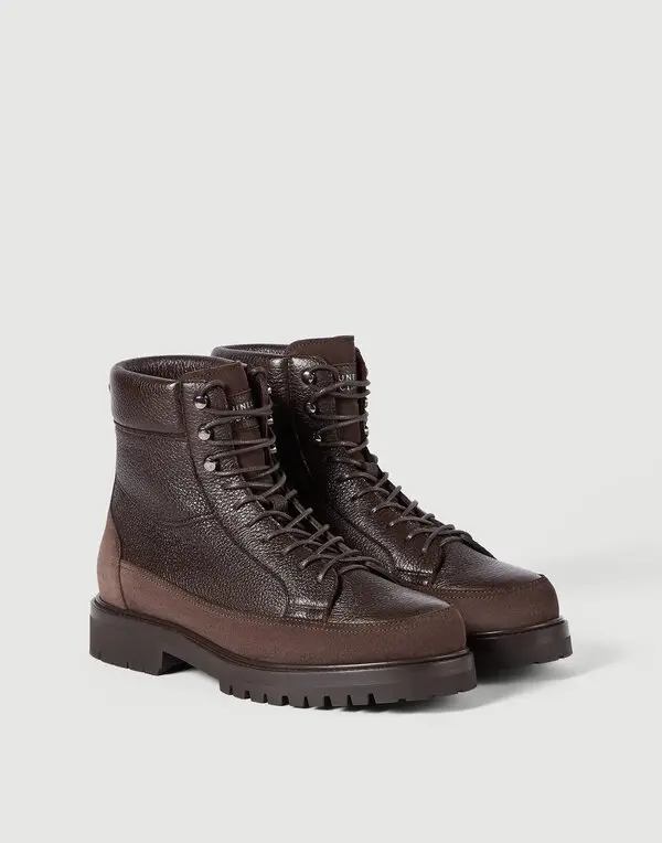 Brunello Cucinelli Lace-up Adventure Boots