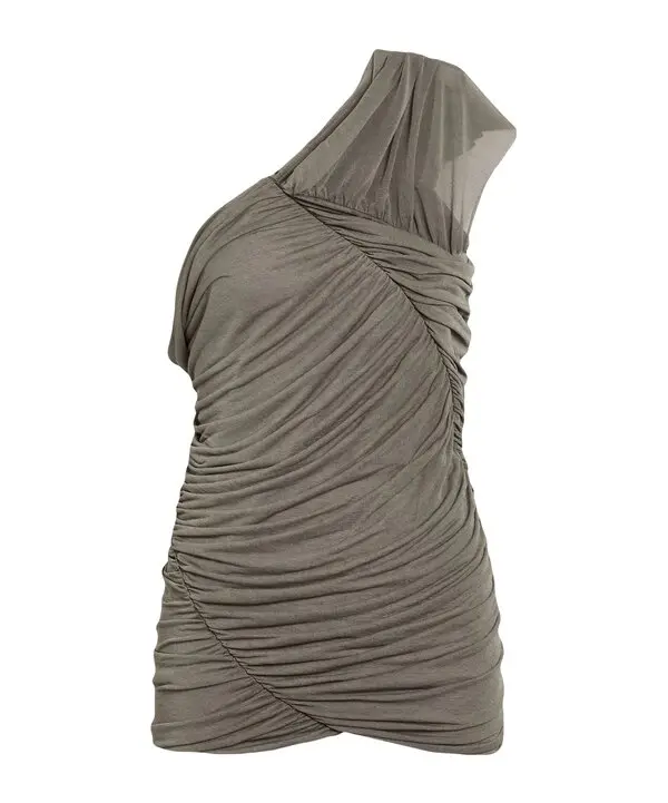 Rick Owens Oneshoulder Solidcolor Top