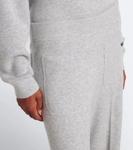 Victoria Beckham Wool And Cashmere Wide-leg Pants
