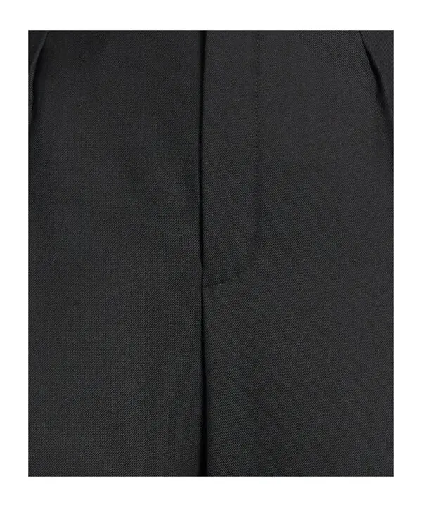 Saint Laurent Minimalist Straightleg Wool Trousers