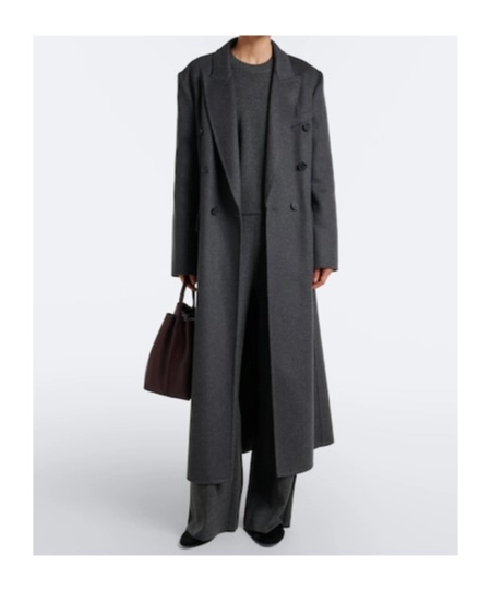 Victoria Beckham Wool And Cashmere Wide-leg Pants