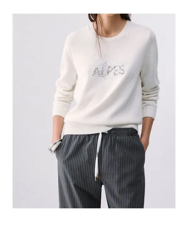 Liu Jo Gem-embroidered Sweater