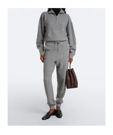Victoria Beckham Wool And Cashmere Sweatpants