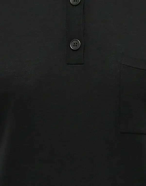 Saint Laurent Solid Color Polo Shirts