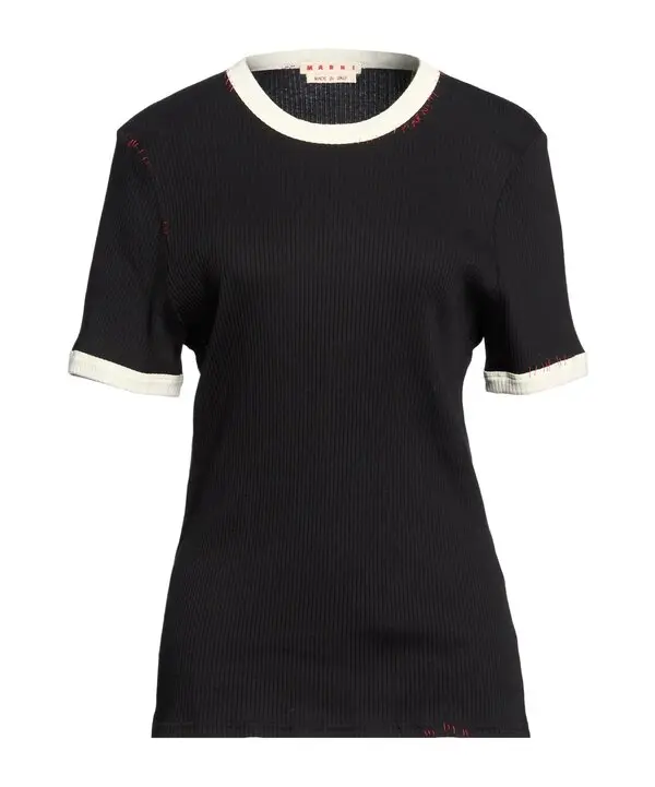 Marni Solid Color T-shirts