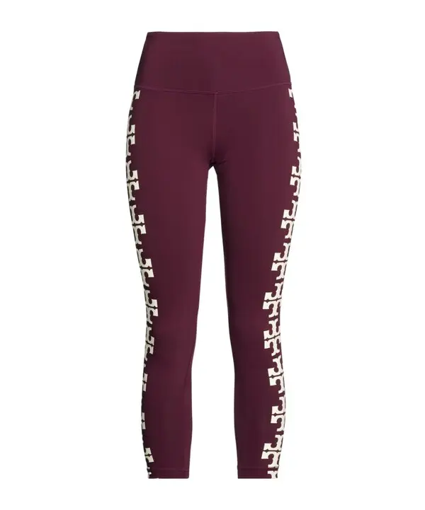 Tory Burch Printed Leggings - Red