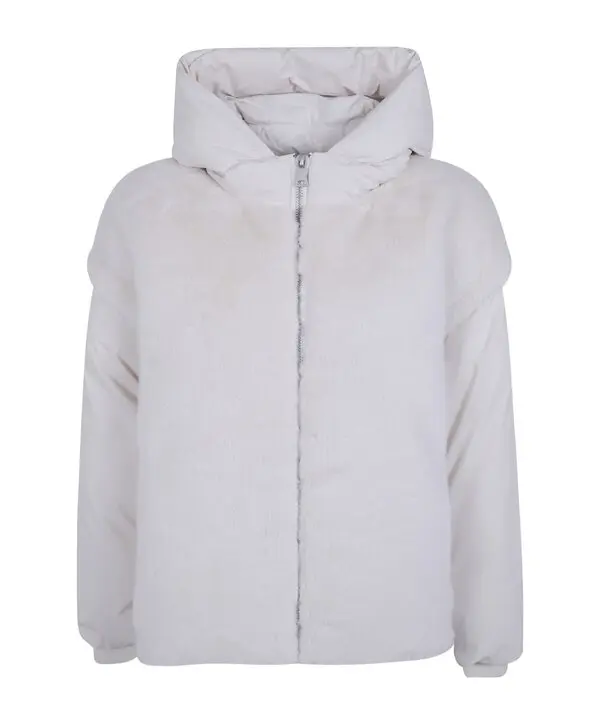 Essentiel Antwerp Faux Fur Hooded Jacket - No