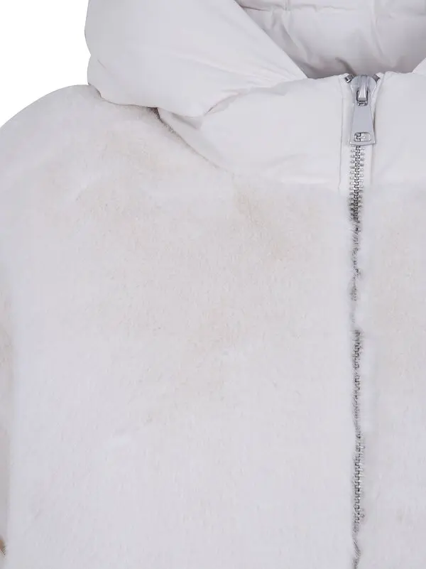 Essentiel Antwerp Faux Fur Hooded Jacket