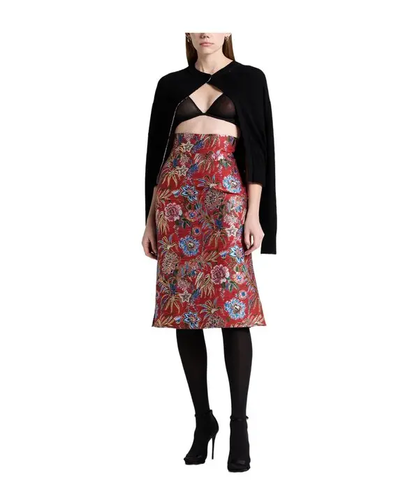 Dolce & Gabbana Floralpattern Aline Skirt