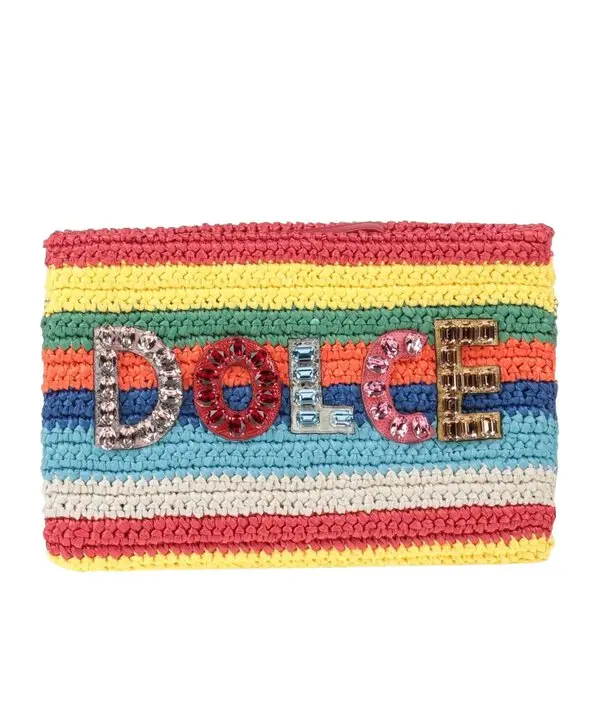 Dolce & Gabbana Multicolor Clutch - Red