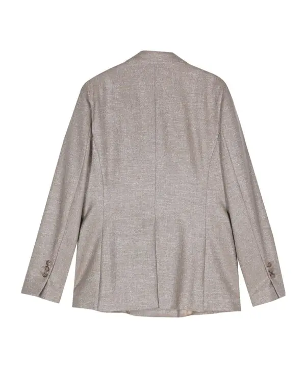 Seventy Double-breasted Long-sleeve Blazer