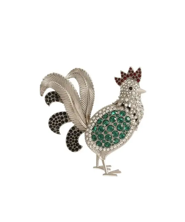 Dolce & Gabbana Rooster Brooch