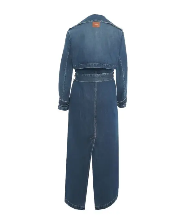 Liu Jo Belted Denim Trench Coat