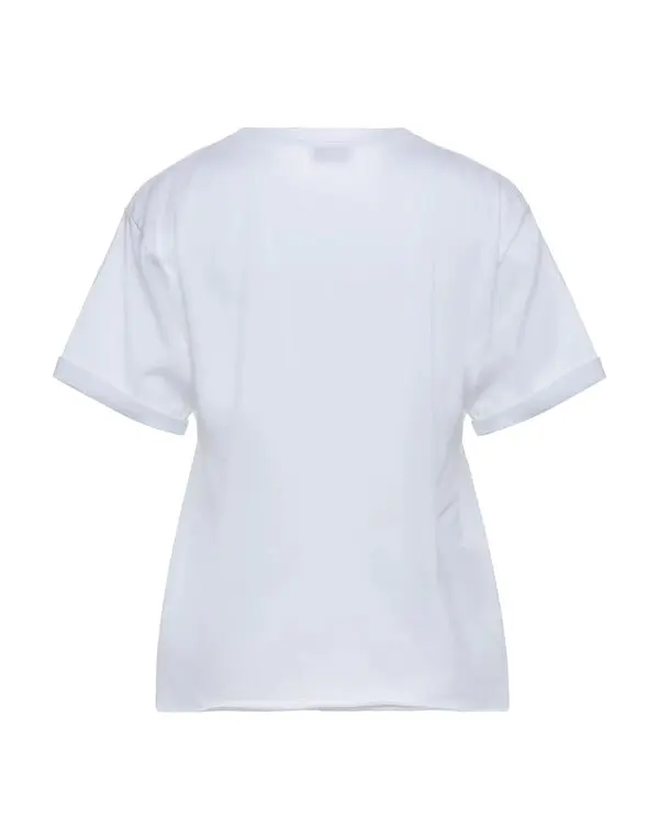 Saint Laurent Solid Basic T-shirts