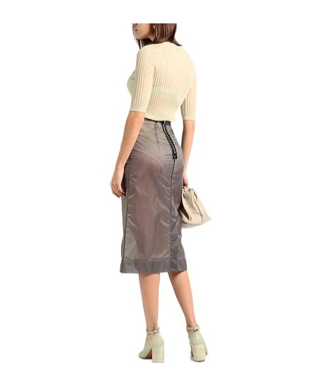 MAISON MARGIELA Solidcolor Flared Skirt