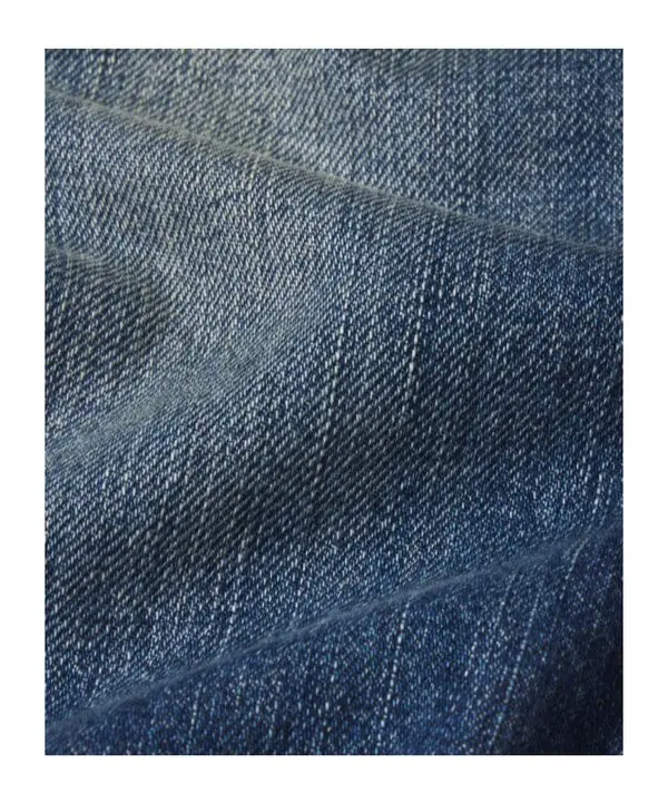 FRAME Faded Straight-leg Jeans