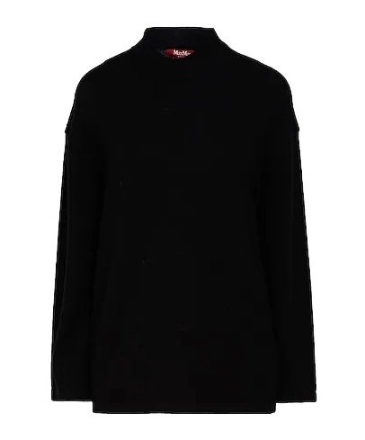 Max Mara Minimalist Knit Sweater - Black