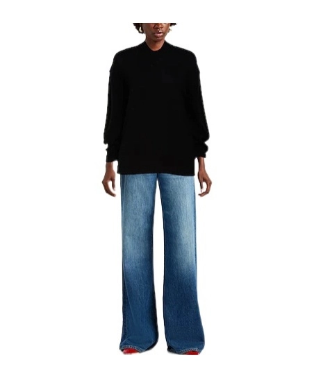 Max Mara Minimalist Knit Sweater - Black
