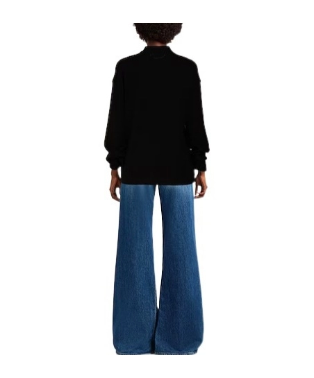 Max Mara Minimalist Knit Sweater - Black