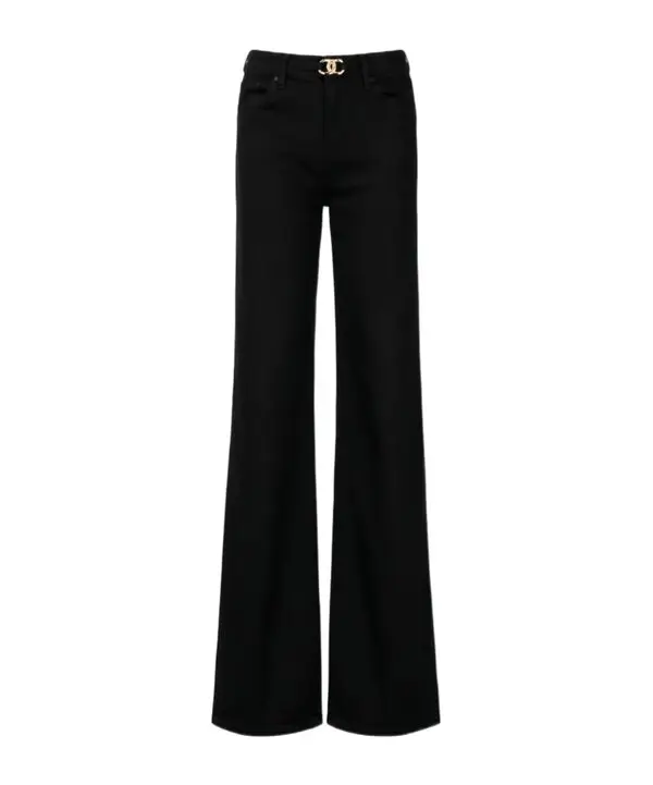 Liu Jo Lace-up Flared Jeans