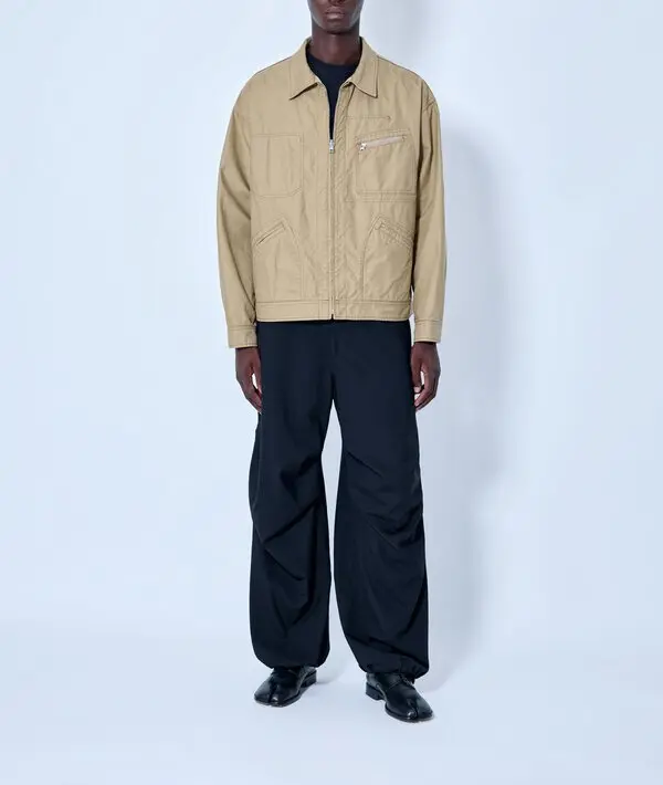 Comme Des Garçons Long-sleeve Zip-up Jacket