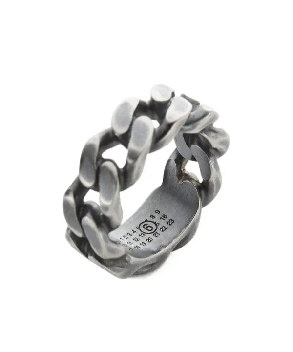 MAISON MARGIELA Chain-linked Ring