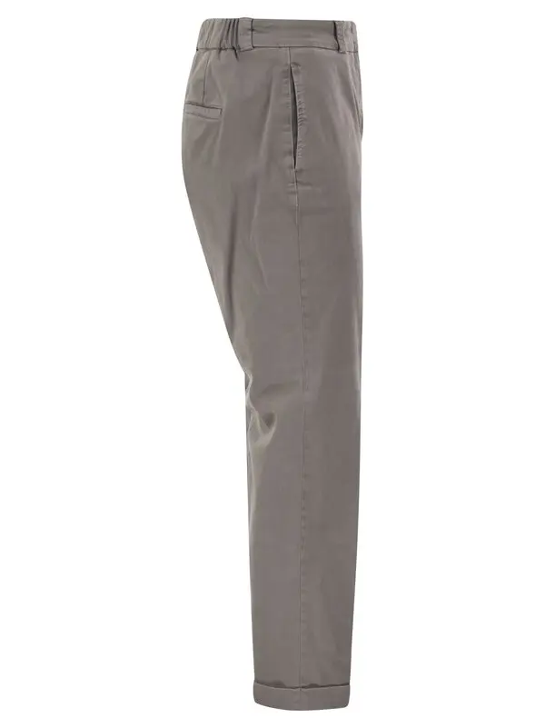 Peserico Casual Trousers With Belt Loops