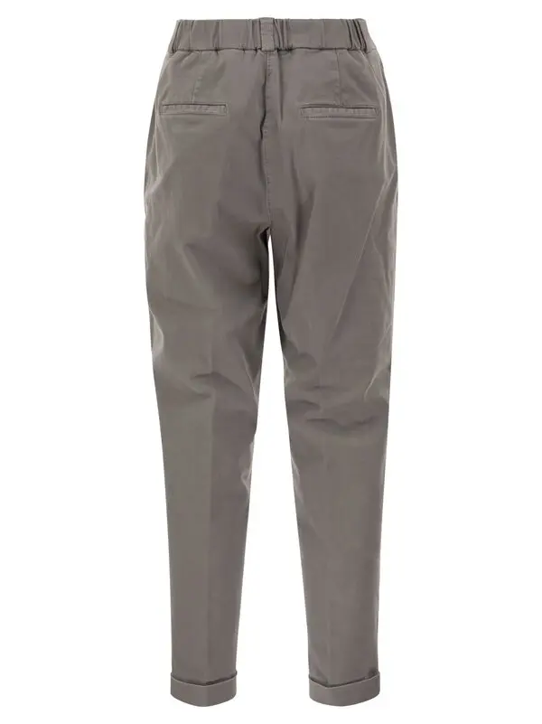 Peserico Casual Trousers With Belt Loops