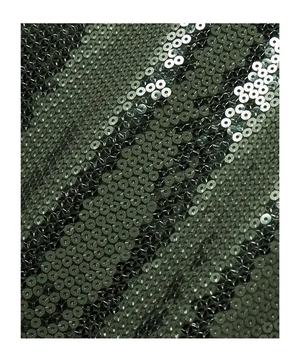 Alex Perry Strapless Sequined Mesh Gown